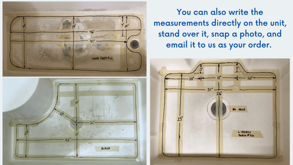 Nu-Life Bath & Shower Inlay Kit Order Form | Nu-Bath Inc.